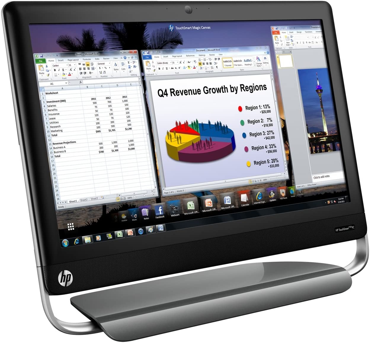 HP Touchsmart 7320 PC AIO Touch - EUROTECH TRADE A.S.