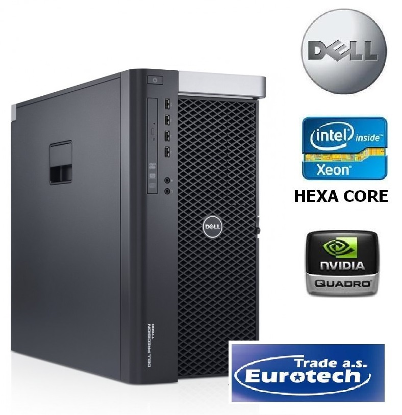 Dell Precision T7600 2x HEXA core xeon - EUROTECH TRADE A.S.